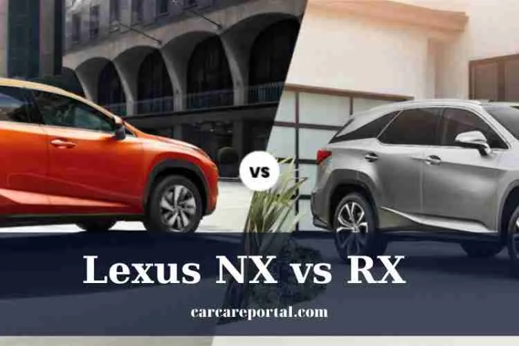 Lexus NX vs RX Luxury SUV: What's The Difference? 2022