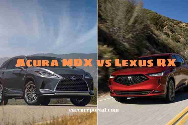 Acura MDX vs Lexus RX: Which Is Better? 2022