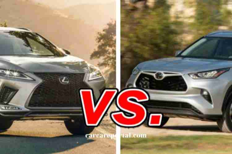 Toyota Highlander vs Lexus RX: Which Is Better? 2022
